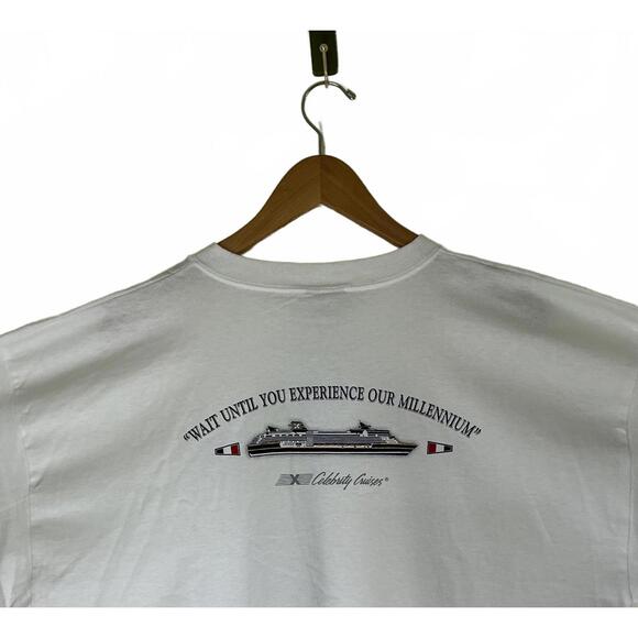 Shirts | Y2k Millennium 200 Cruise Tshirt Xl Gear Sports White Tee ...